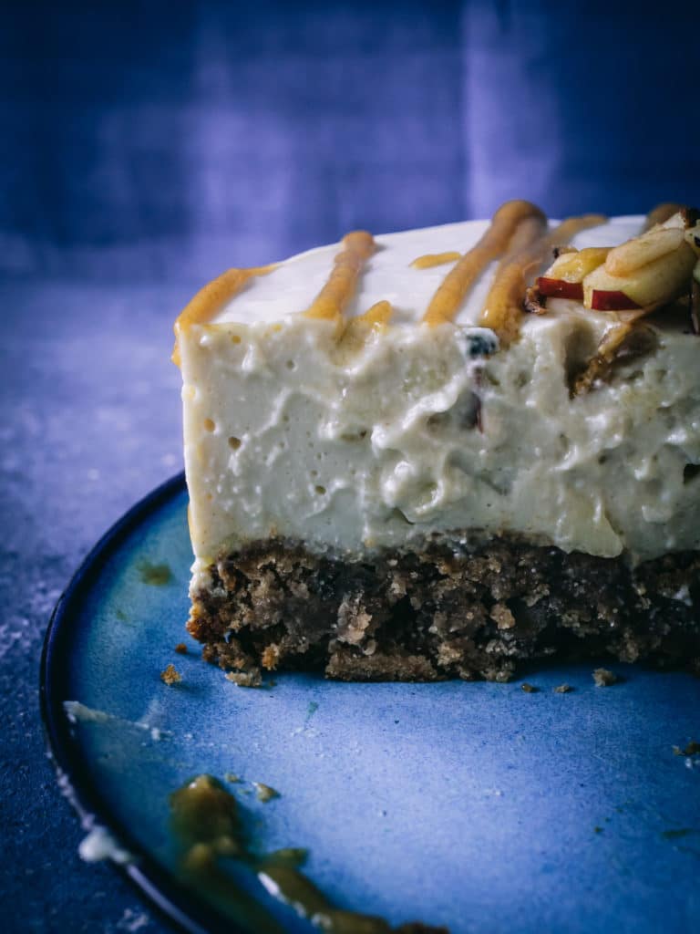 Maronen Torte mit Marzipan-Karamell